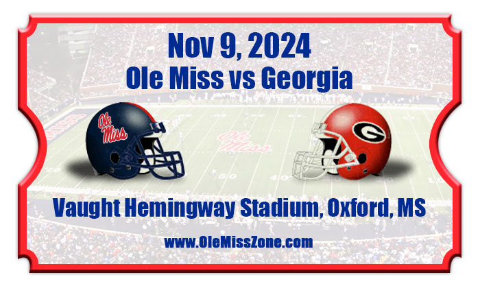 Ole Miss Rebels vs Georgia Bulldogs Football Tickets | 11/09/24 Ole Miss Rebels vs Georgia Bulldogs Football Tickets | 11/09/24